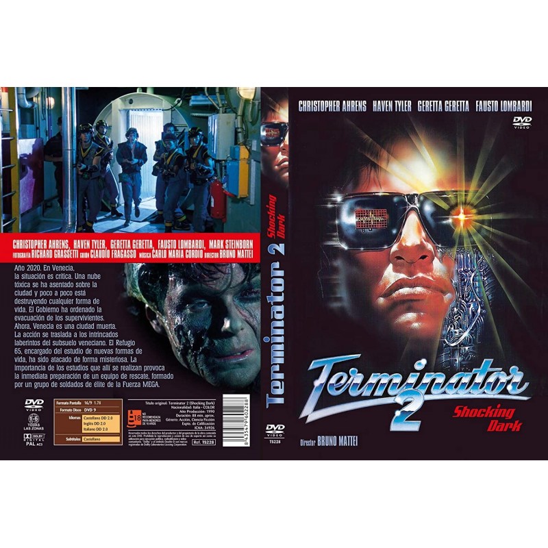 Terminator 2 DVD 1990 Shocking Dark