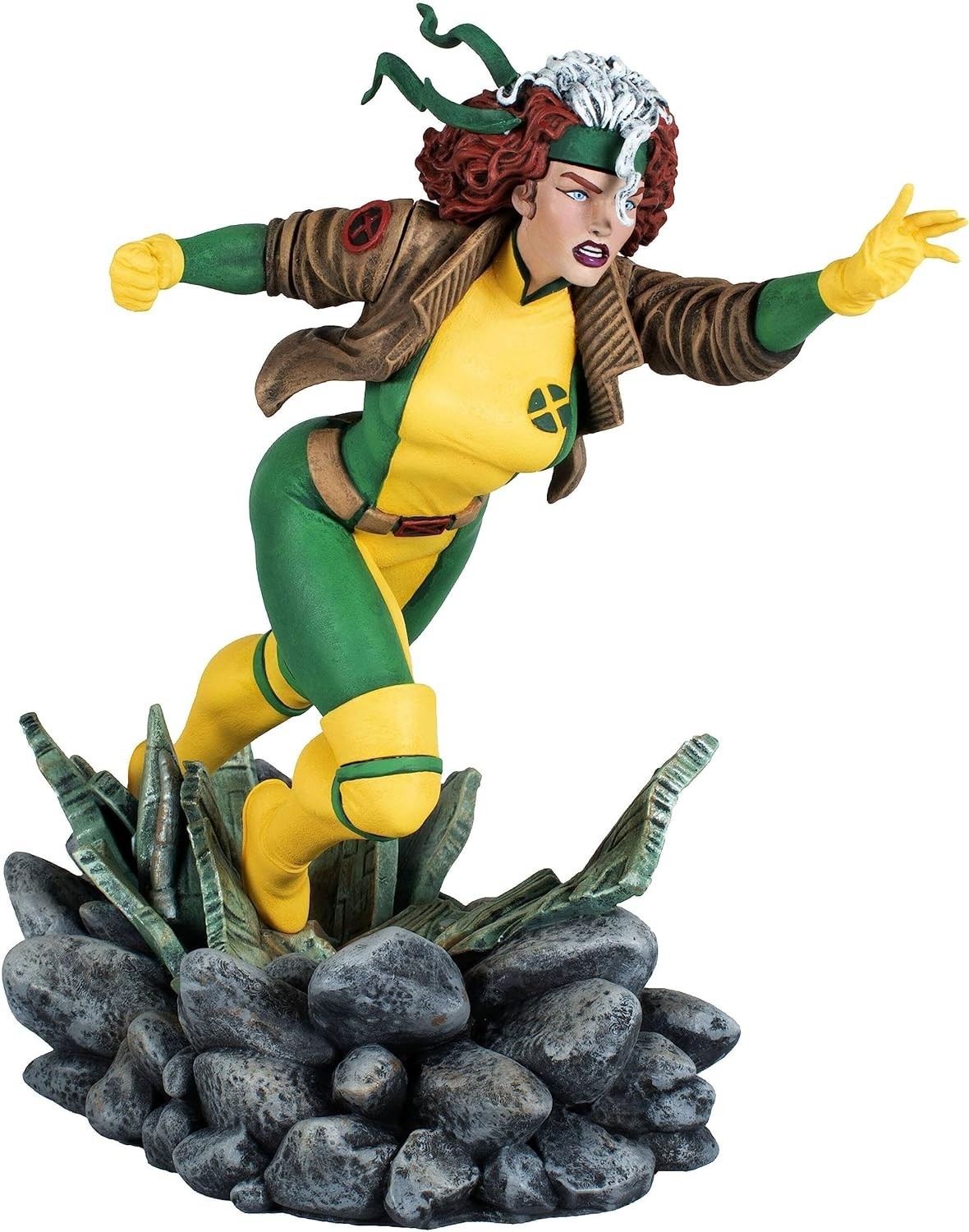 Figura Pícara Rogue X-Men Marvel Estatua Diorama 20 cms