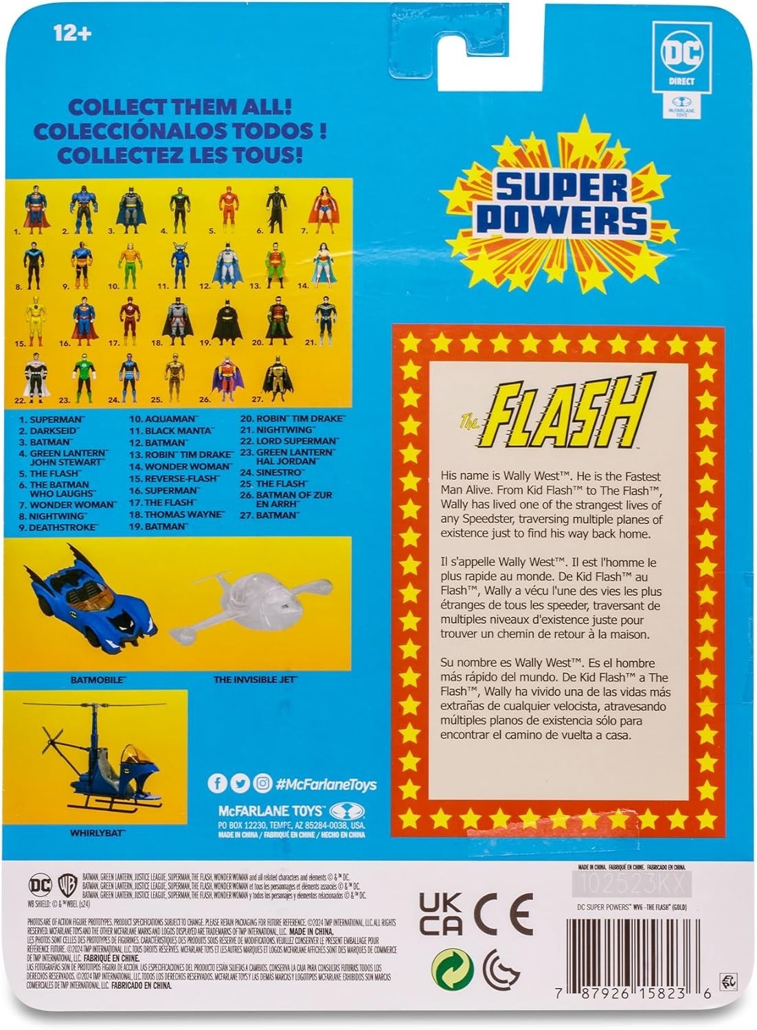 Comprar figura The Flash, DC Super Powers, articulada, 12 cms